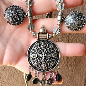 Handmade | Jewelry | New Unique Priestess Silver Necklace | Poshmark